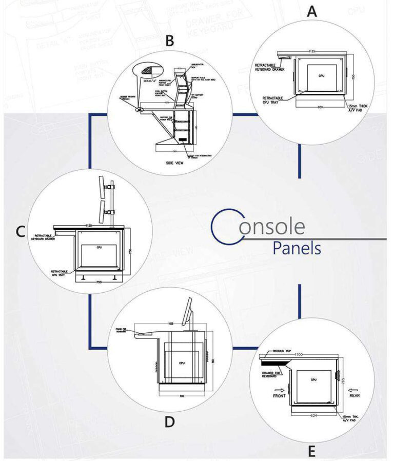 Control Room Consoles Manufacturer, Exporters, Suppliers India, Control ...